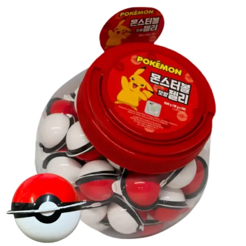 Pokemon Pokeball Monster Apple Gummy 18g w Słodyczowo - Słodycze z ...