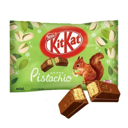Kit Kat Mini Pistachio | Słodyczowo | Japońskie słodycze sklep