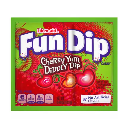 Fun Dip Cherry Yum 12g | Słodyczowo | Owocowe cukierki