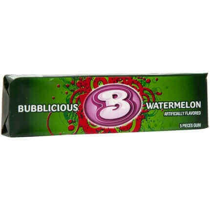 Bubblicious Bubble Gum Watermelon 42g | Słodyczowo | Gumy balonowe